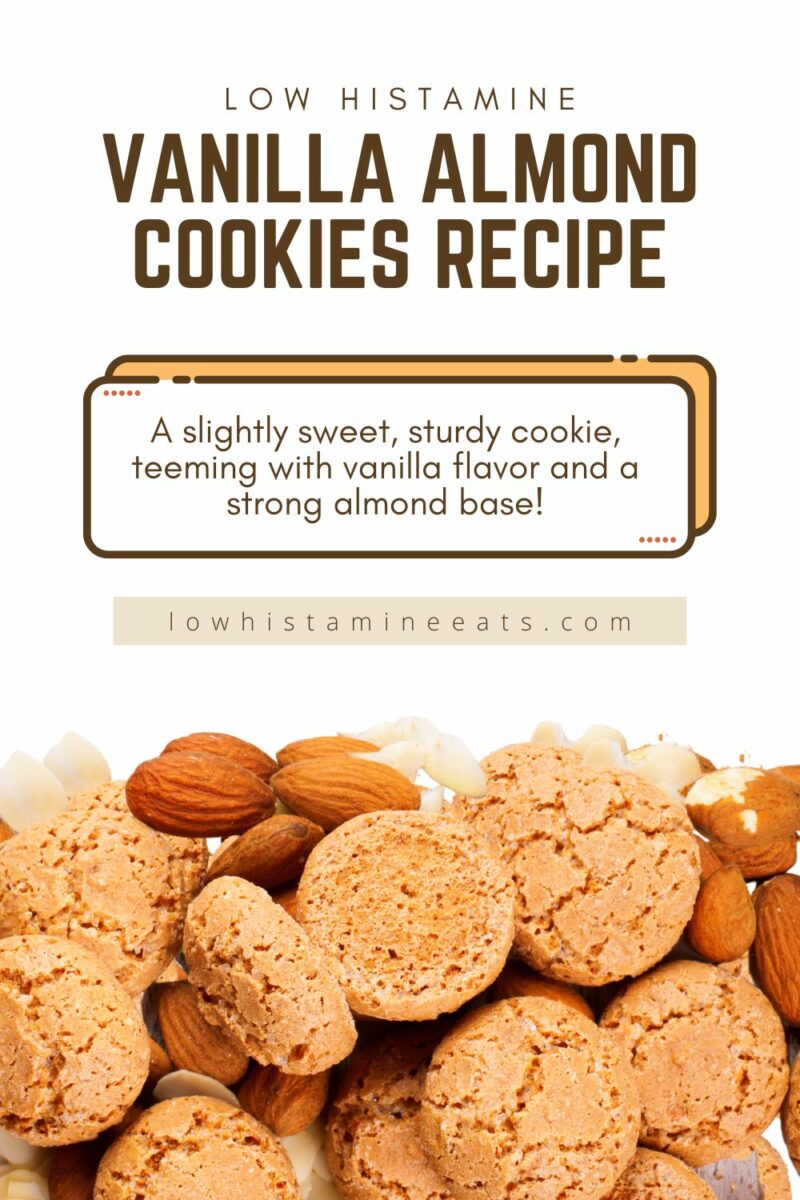 Simple Vanilla Almond Cookies Recipe (Low Histamine)