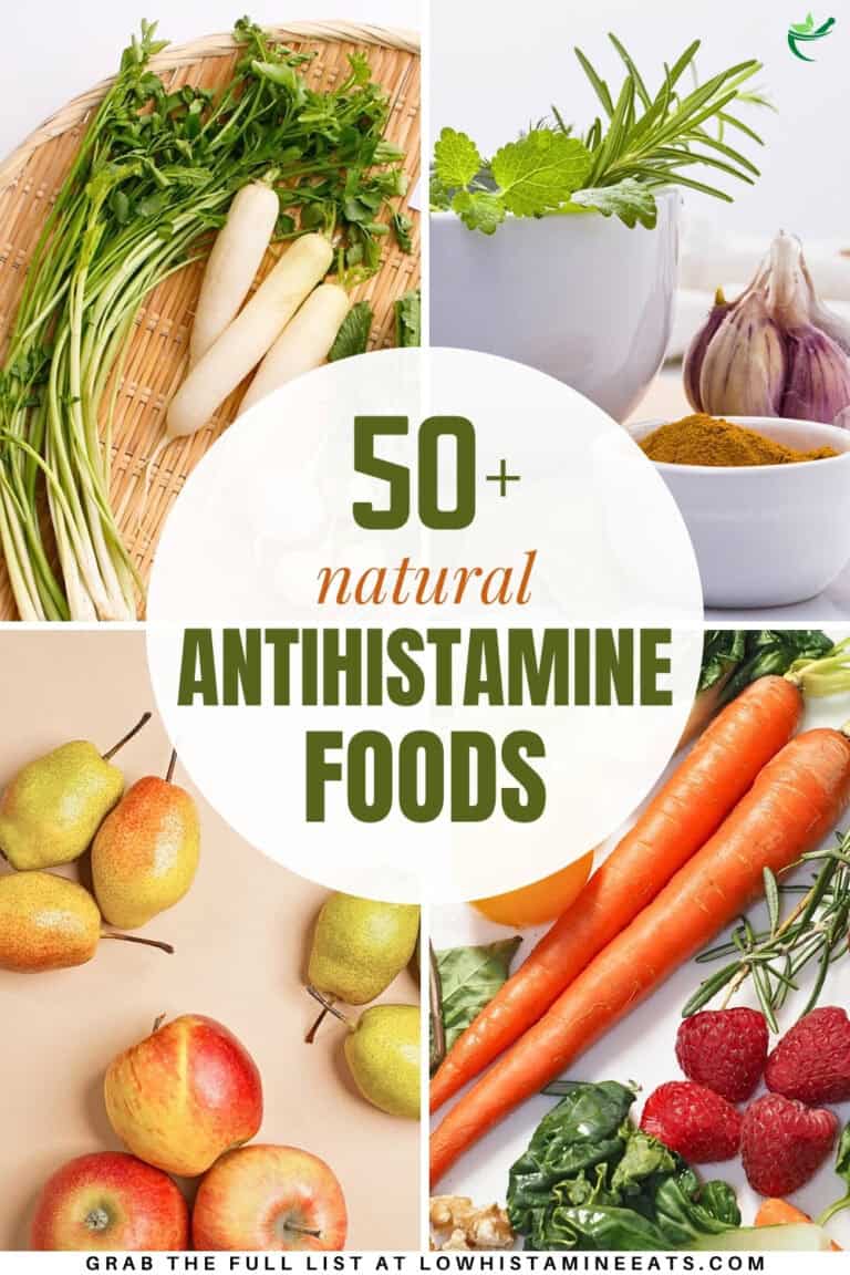 50+ Natural Antihistamine Foods (to Lower Histamine) | Low Histamine Eats