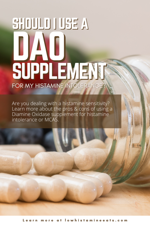 Should I Use a DAO Supplement? (Diamine Oxidase) | Low Histamine Eats