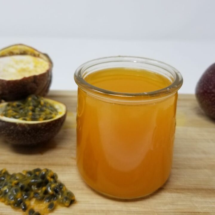 How to Make Passion Fruit Syrup (Recipe Fresh or Frozen)