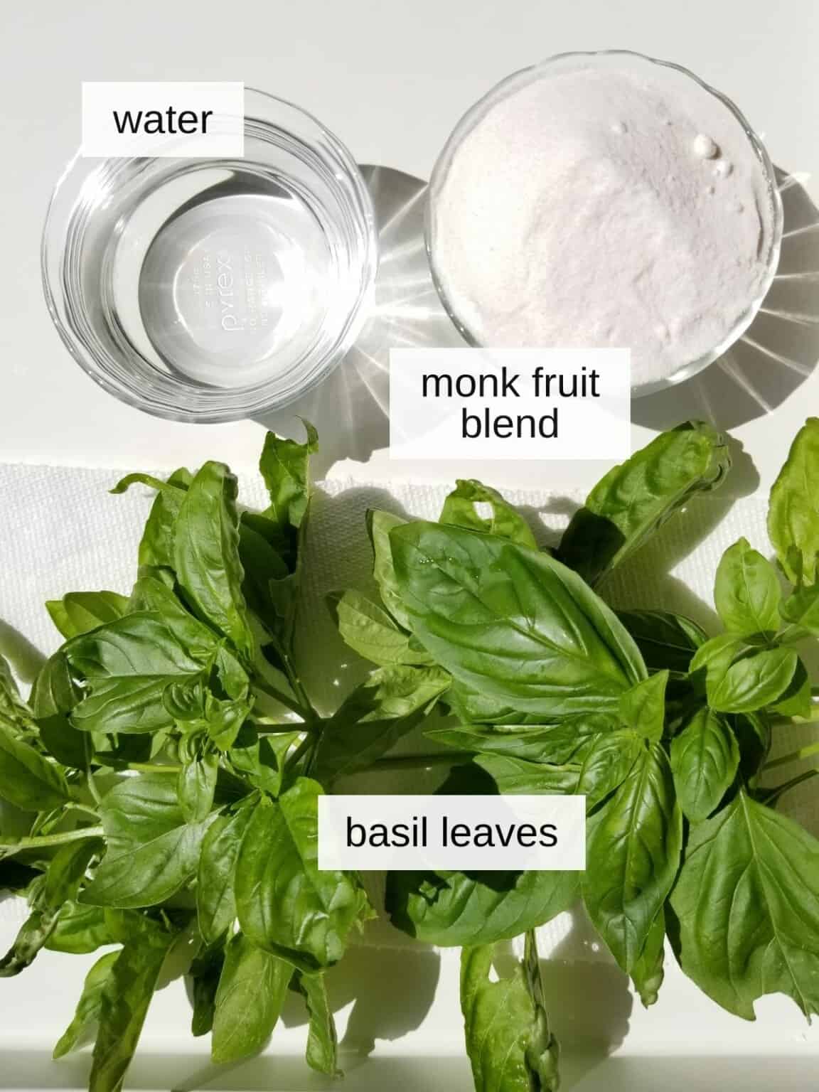Easy Basil Simple Syrup (Sugar-Free Option) | Low Histamine Eats