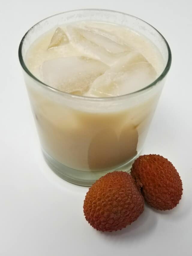 Creamy Ginger Coconut Lychee Mocktail (Vegan) | Low Histamine Eats