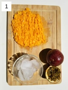 Easy Mango Passion Fruit Mocktail (Fresh or Frozen) | Low Histamine Eats