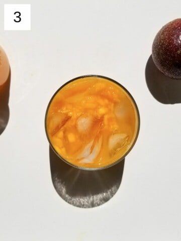 Easy Mango Passion Fruit Mocktail (Fresh or Frozen) | Low Histamine Eats