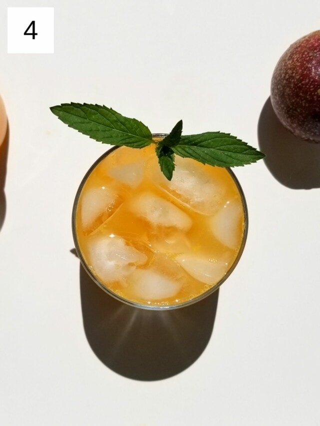 Easy Mango Passion Fruit Mocktail (Fresh or Frozen) | Low Histamine Eats