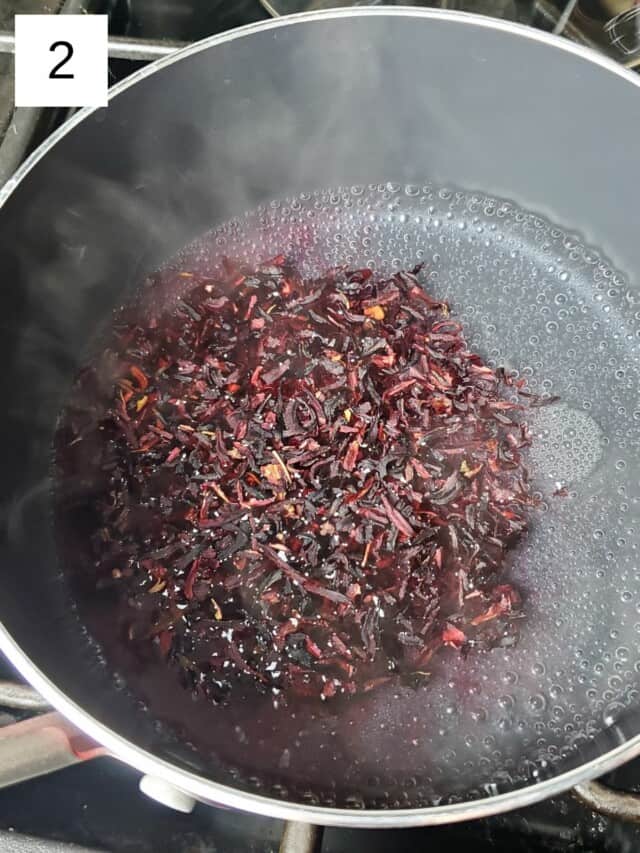 How to Make Roselle Tea (Hibiscus Tea With Dried Flowers) | Low ...