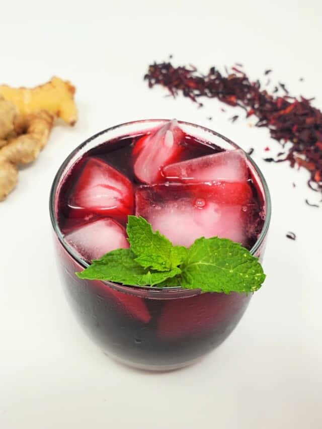 How to Make Roselle Tea (Hibiscus Tea With Dried Flowers) | Low ...