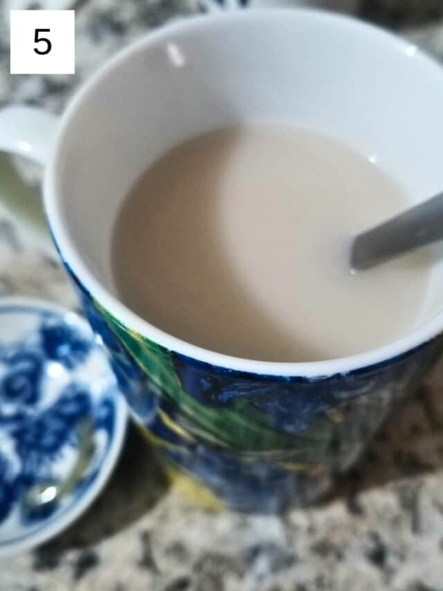 Easy Spiced Warm Ginger Milk (Vegan) | Low Histamine Eats