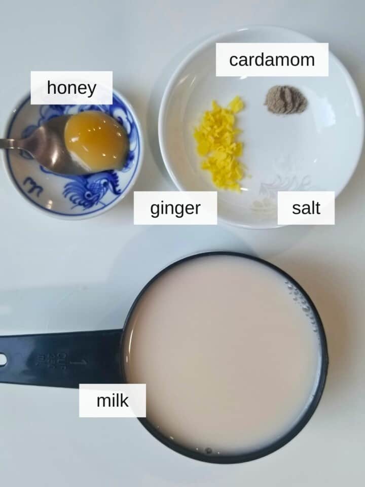 Easy Spiced Warm Ginger Milk (Vegan) | Low Histamine Eats