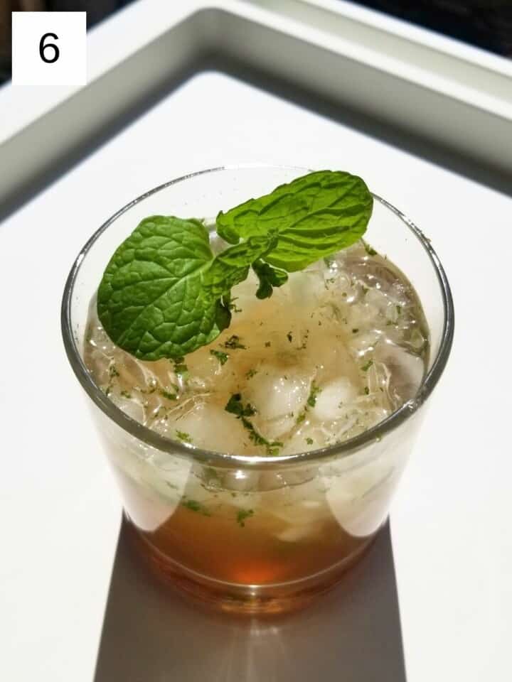 Quick Mint Julep Mocktail (Virgin Mint Julep) | Low Histamine Eats