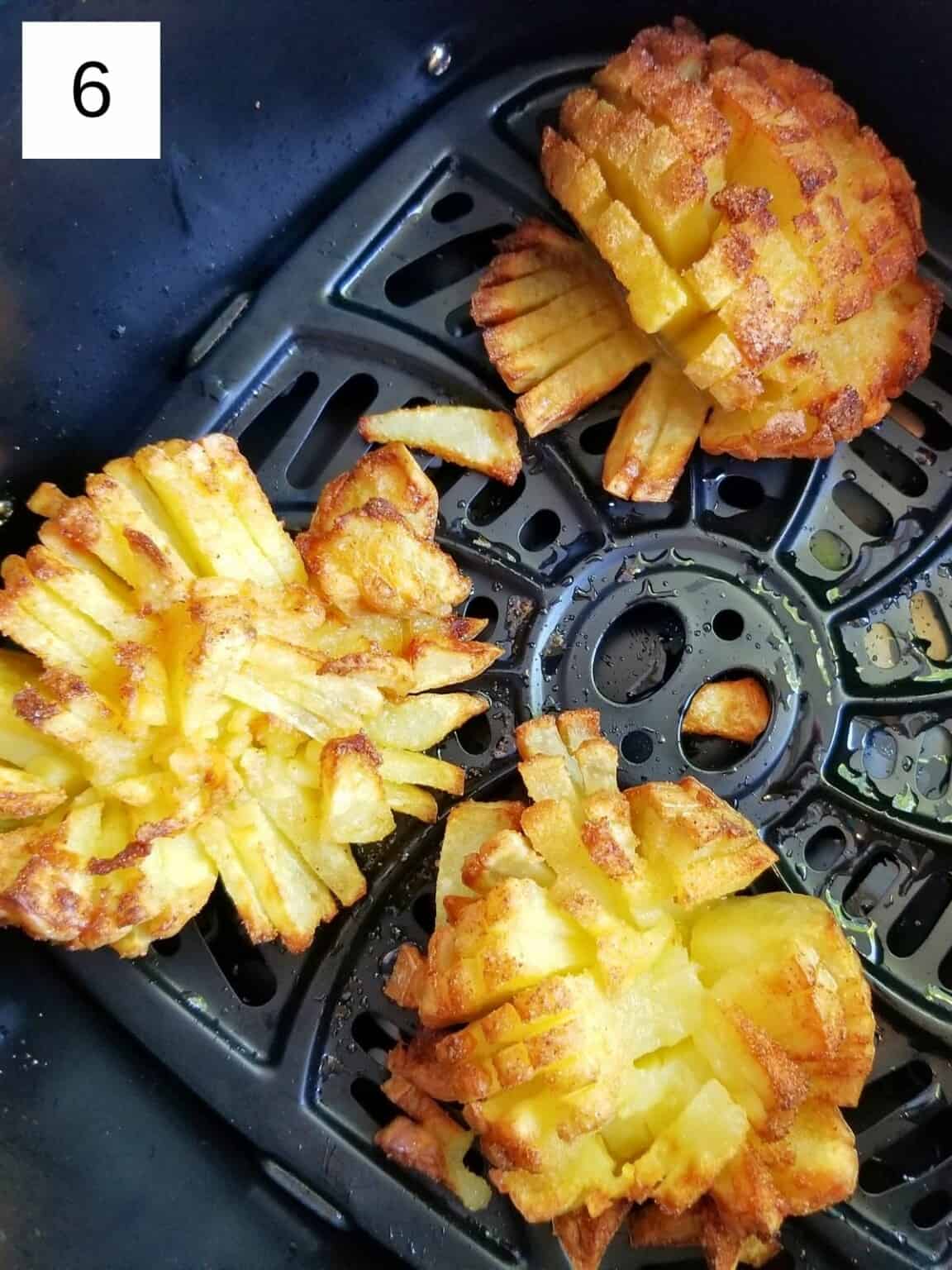 Easy Air Fryer Blooming Potato (Recipe for Potato Blossoms) | Low ...