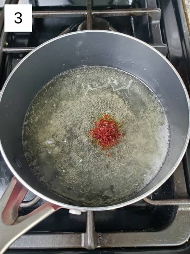 Easy Saffron Syrup (3 Ingredients) | Low Histamine Eats