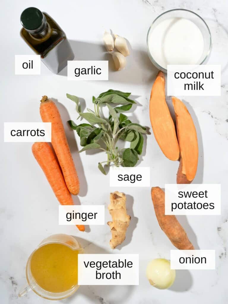 Ginger Sweet Potato Carrot Soup | Low Histamine Eats